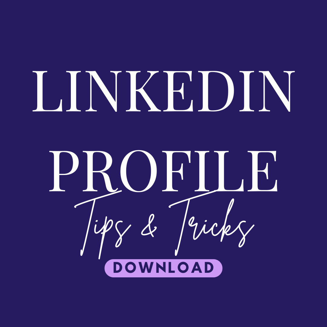 LinkedIn Profile - Free Download Tips & Tricks